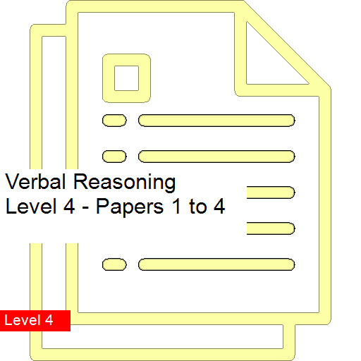 Verbal Reasoning - Level 4 - Papers 1 to 4 - 11PlusDIY